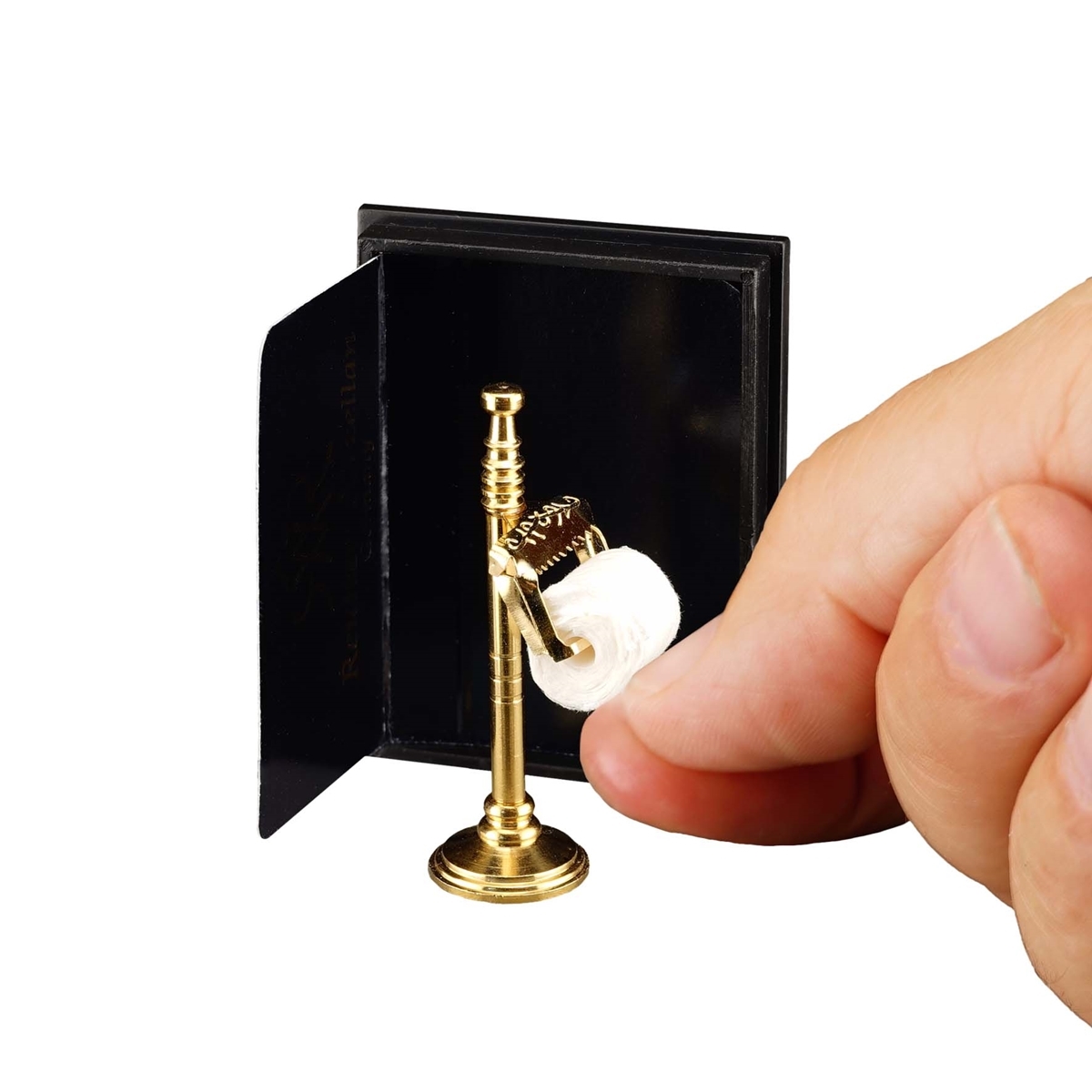 Onlineshop der Reutter Miniaturen GmbH.Toilet paper holder