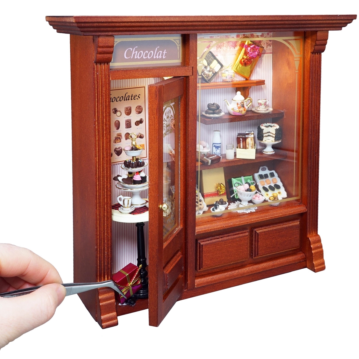 Onlineshop der Reutter Miniaturen GmbH.Chocolatier with Illumination
