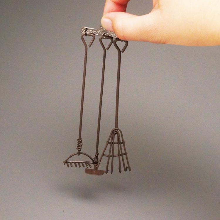 Onlineshop der Reutter Miniaturen GmbH.Garden Tools with Hanger