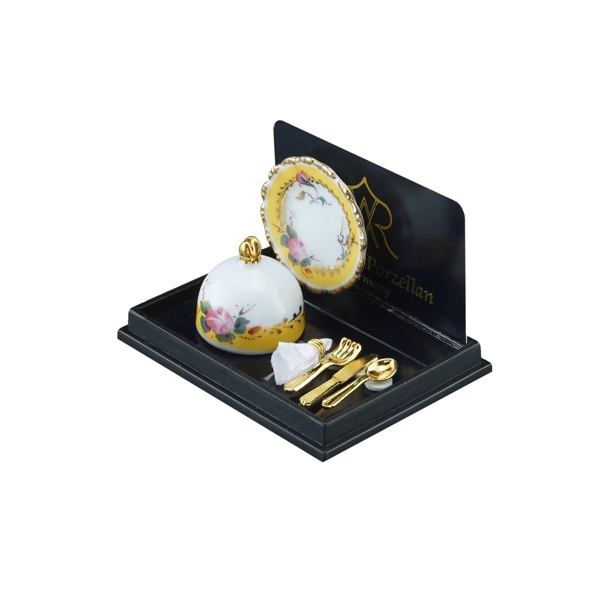 Onlineshop der Reutter Miniaturen GmbH.Dinner for one "french rose"