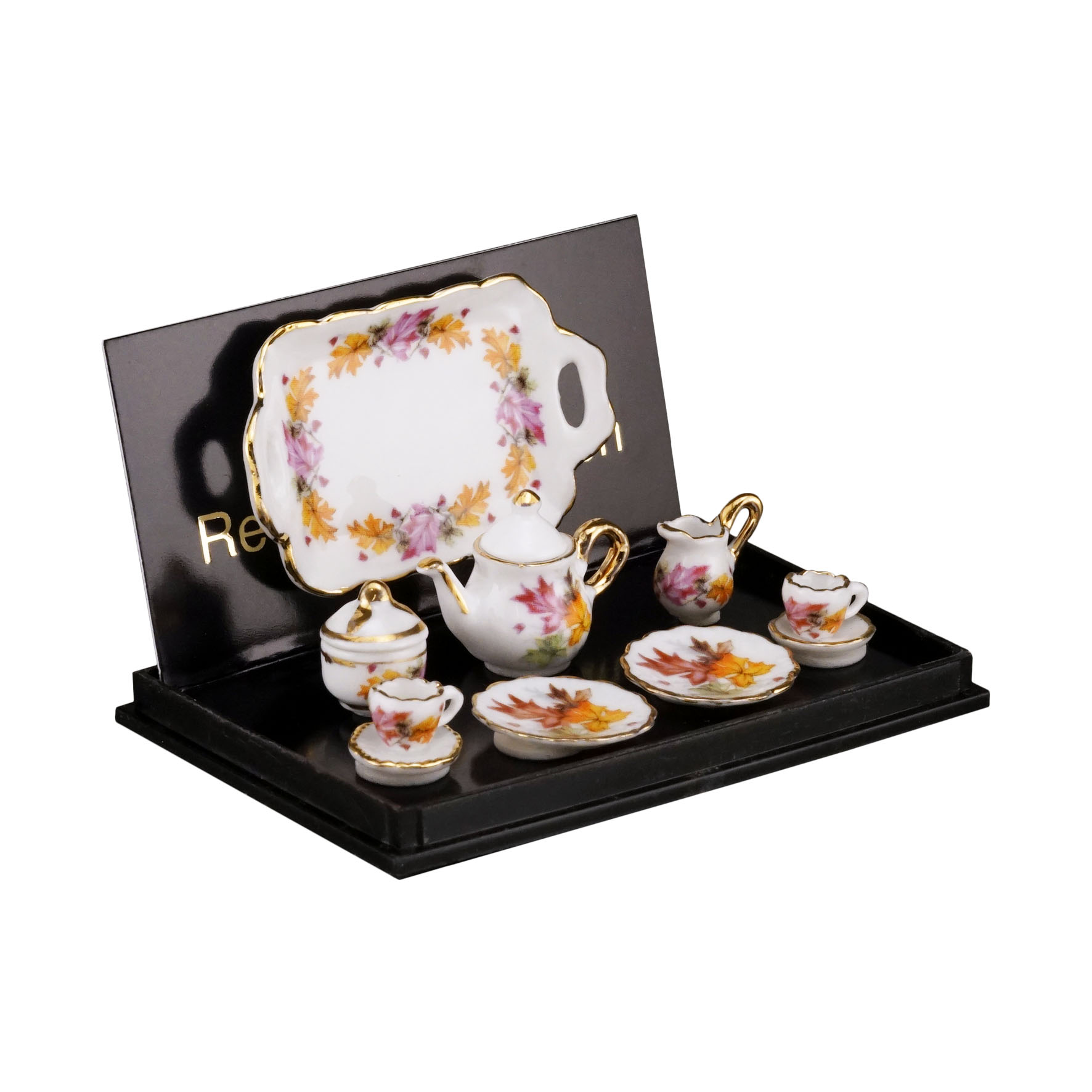 Onlineshop der Reutter Miniaturen GmbH.Tea Set with tray - design ...