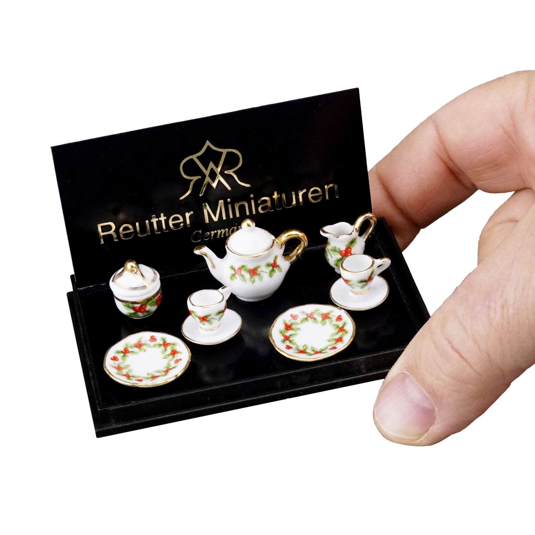 Onlineshop der Reutter Miniaturen GmbH.Coffee Set 2 Persons - Design ...