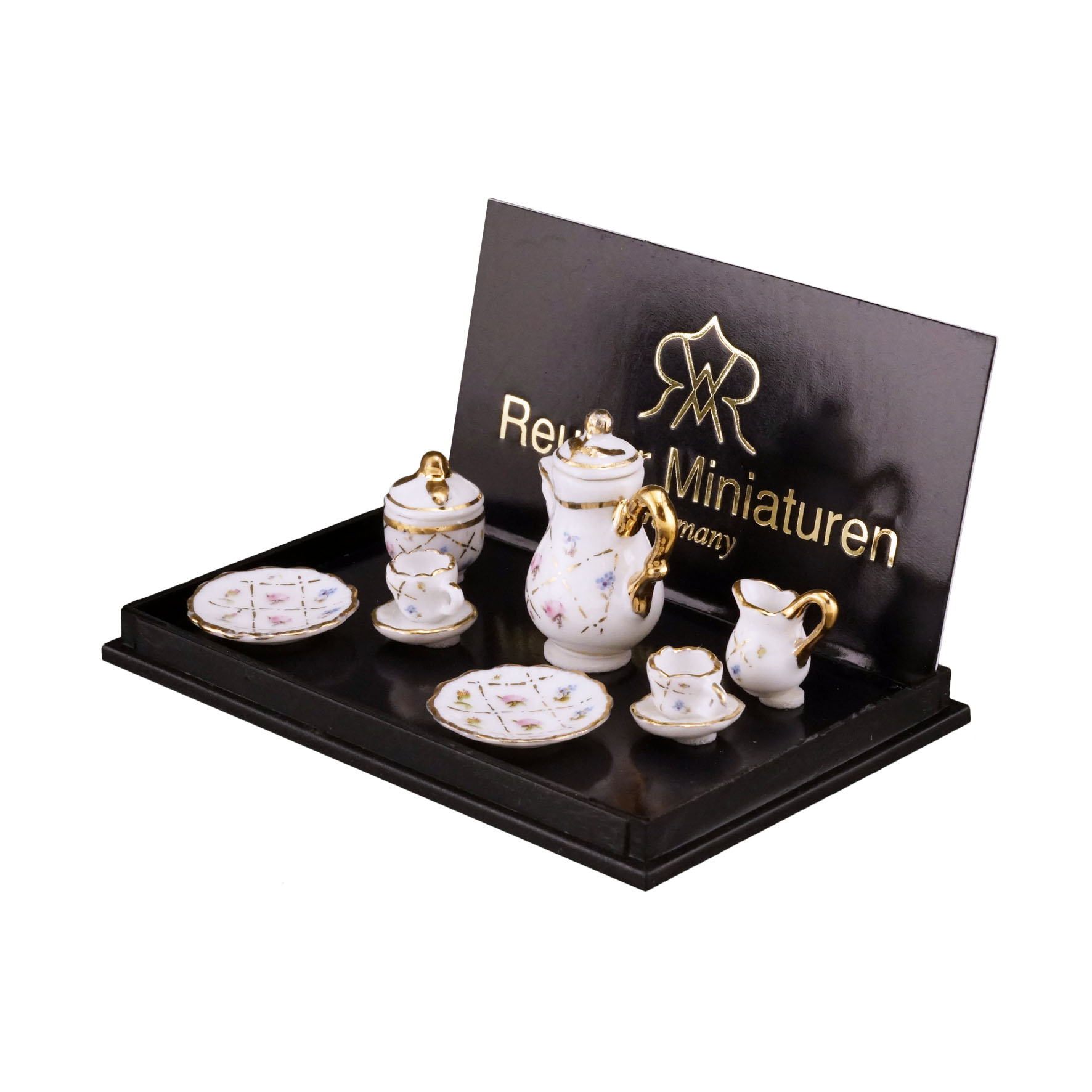 Onlineshop der Reutter Miniaturen GmbH.Coffee Set 2 Persons - Design ...