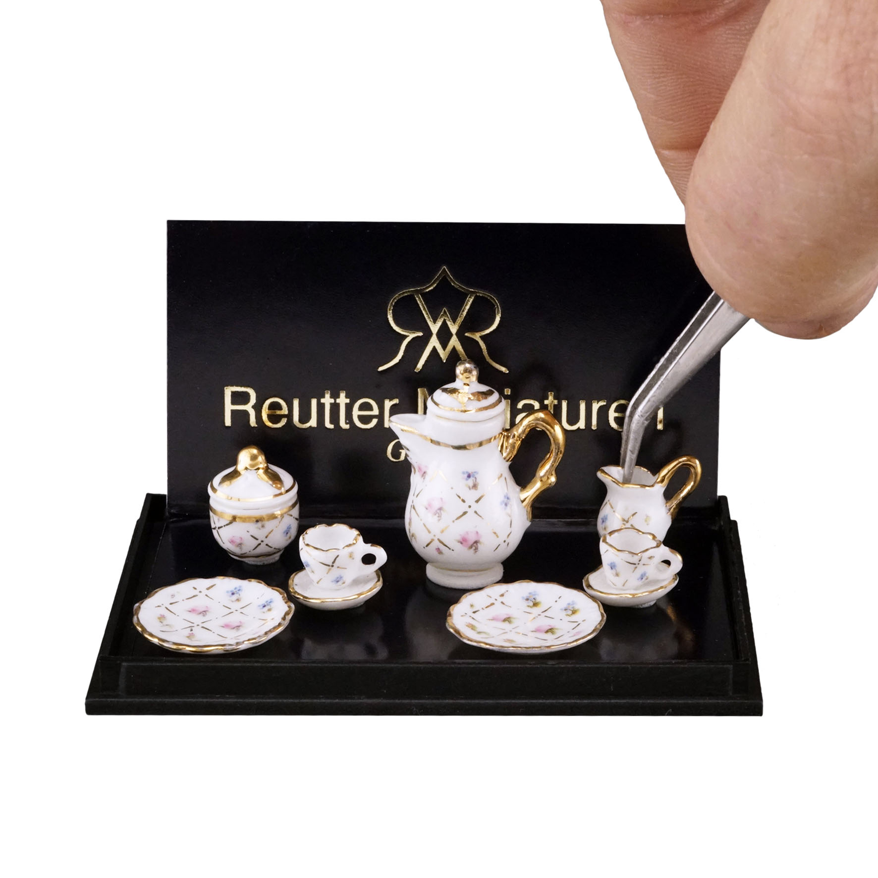 Onlineshop der Reutter Miniaturen GmbH.Coffee Set 2 Persons - Design ...