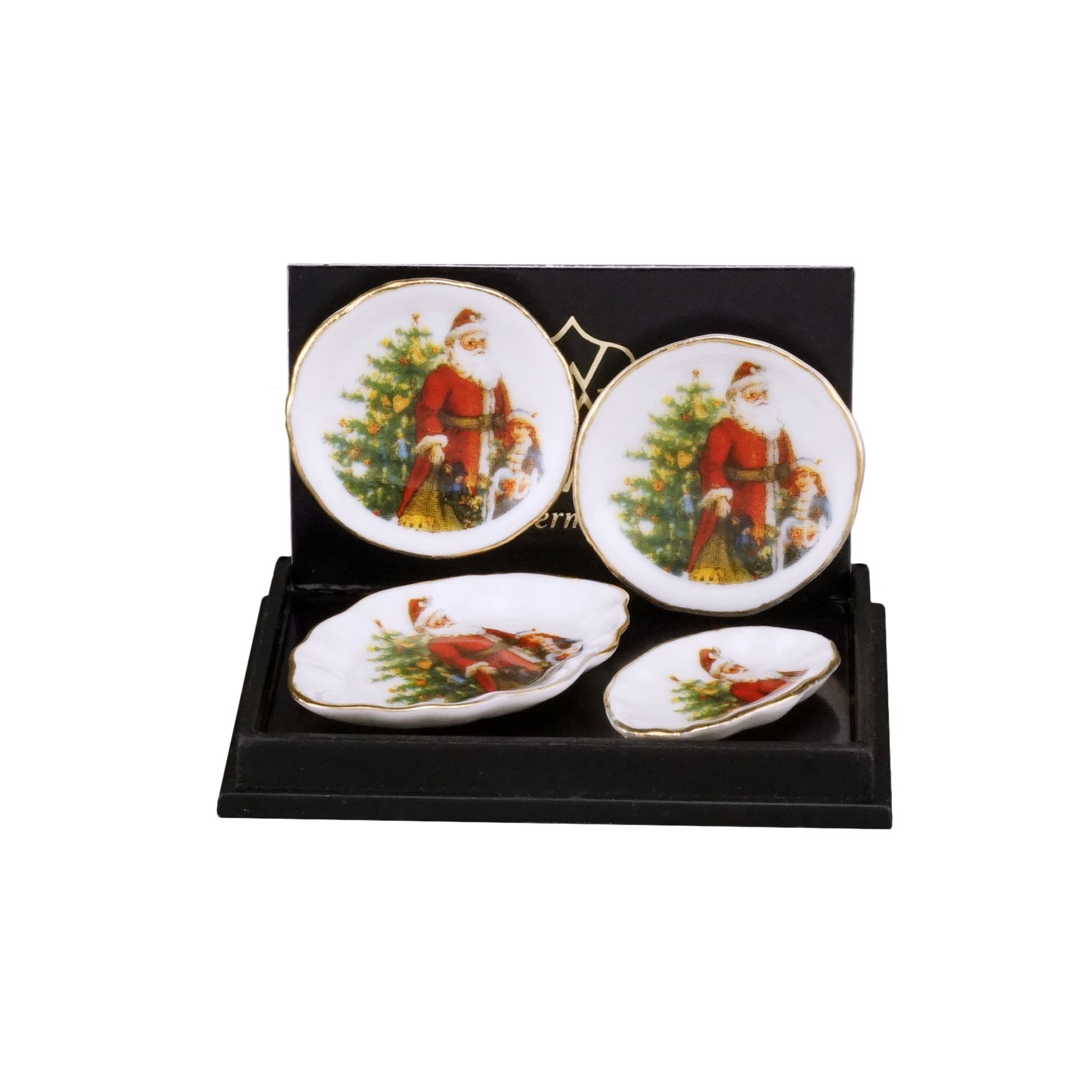 Onlineshop der Reutter Miniaturen GmbH.2 Dinner Settings - Christmas ...