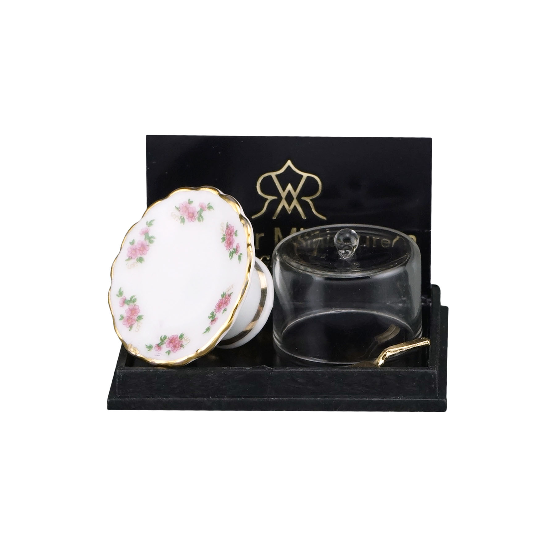 Onlineshop der Reutter Miniaturen GmbH.Cake Stand with Glas Dome ...
