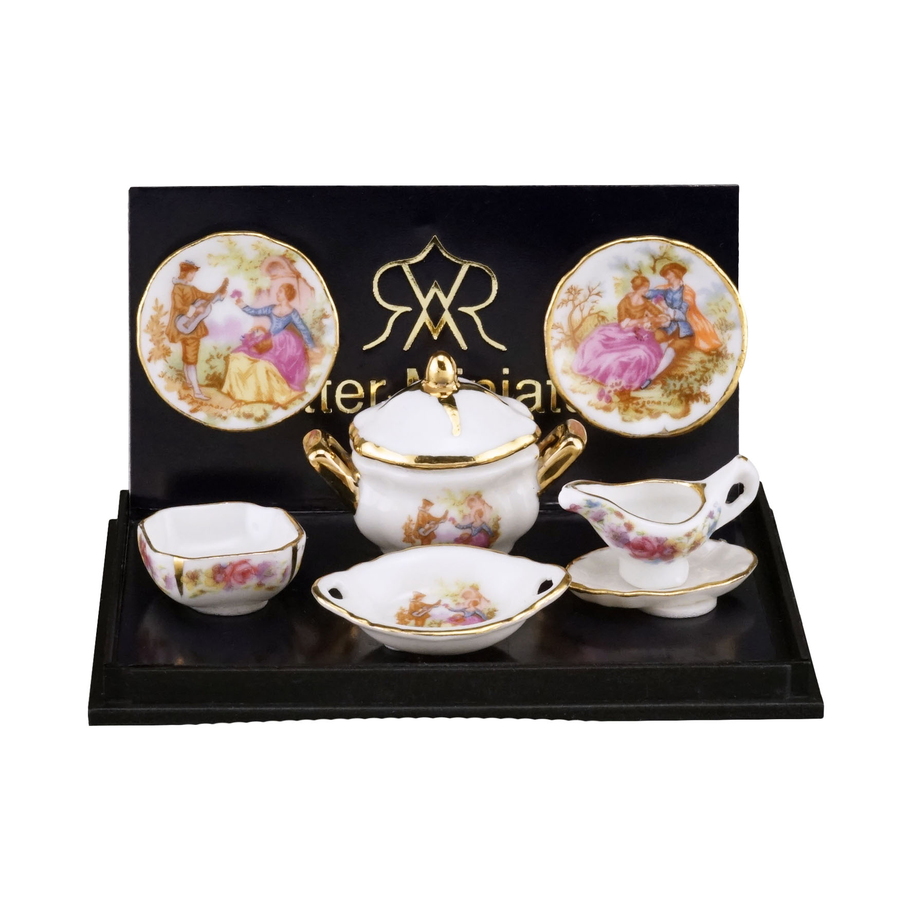 Onlineshop der Reutter Miniaturen GmbH.Dinner Set 2 Persons - Design ...