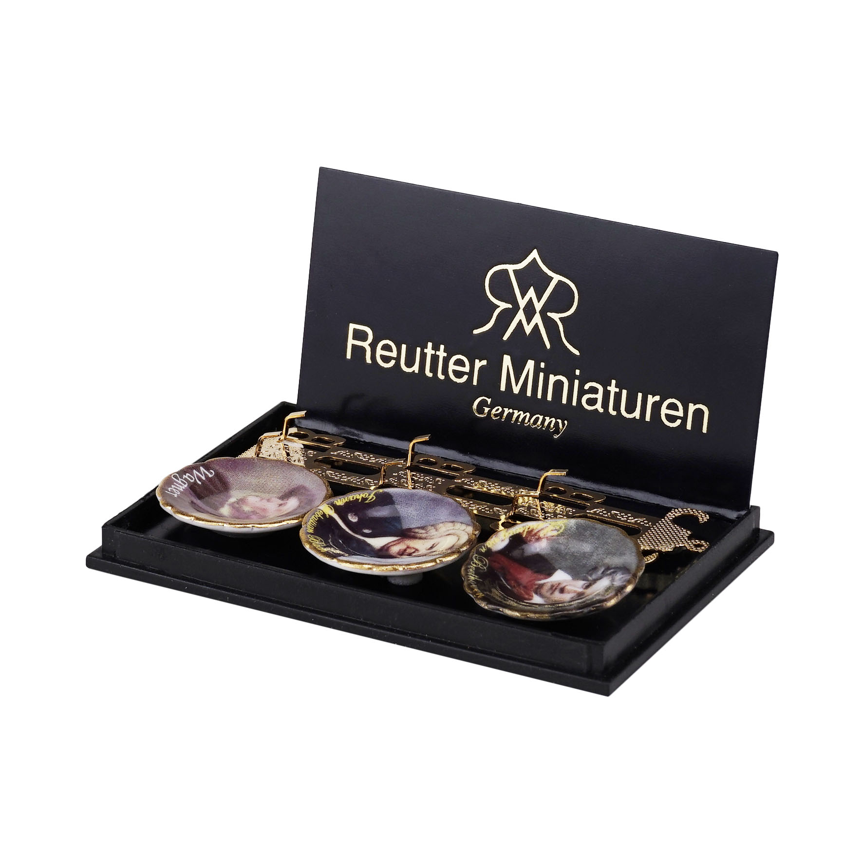 Onlineshop der Reutter Miniaturen GmbH.Plate Rack - "Music Composer"