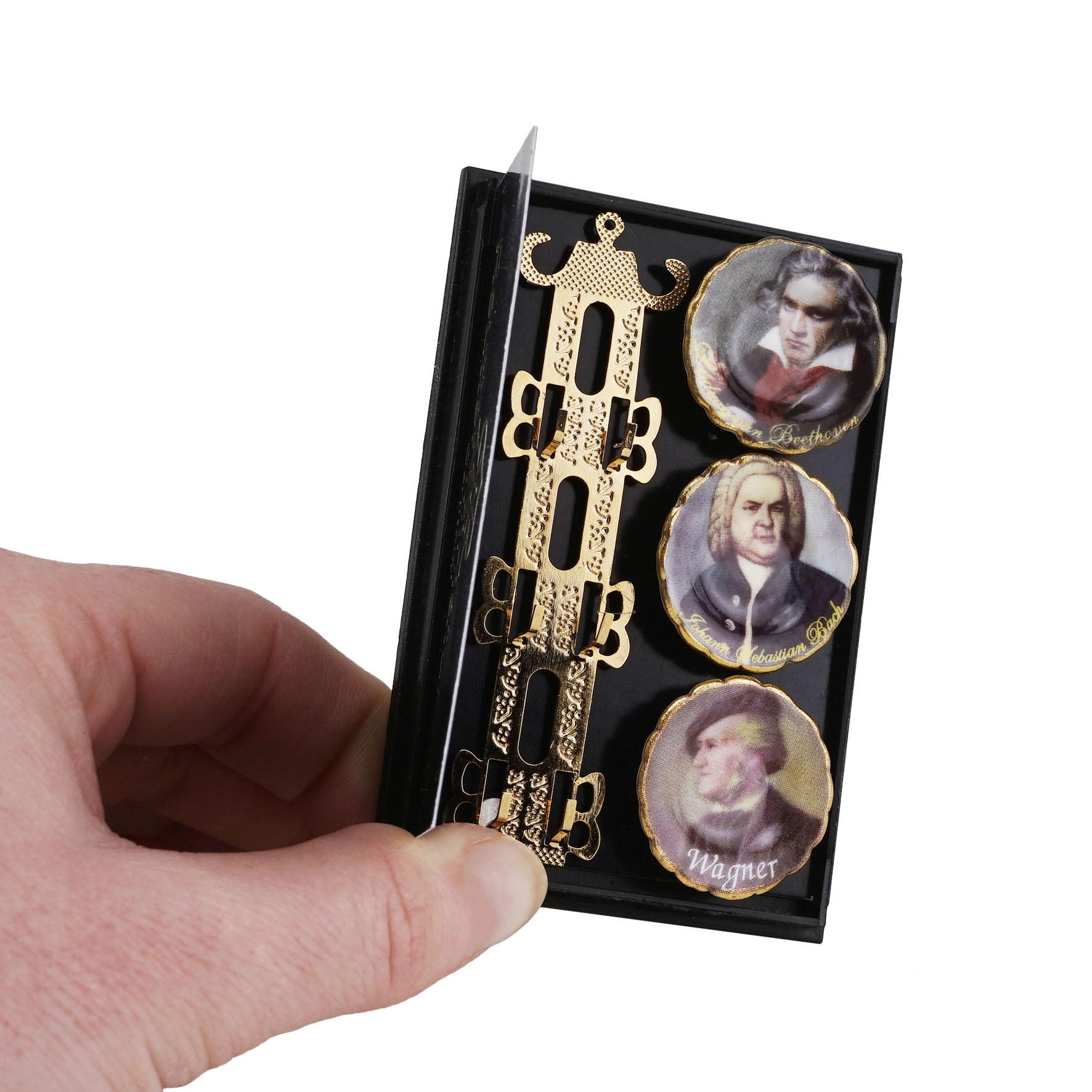 Onlineshop der Reutter Miniaturen GmbH.Plate Rack - "Music Composer"