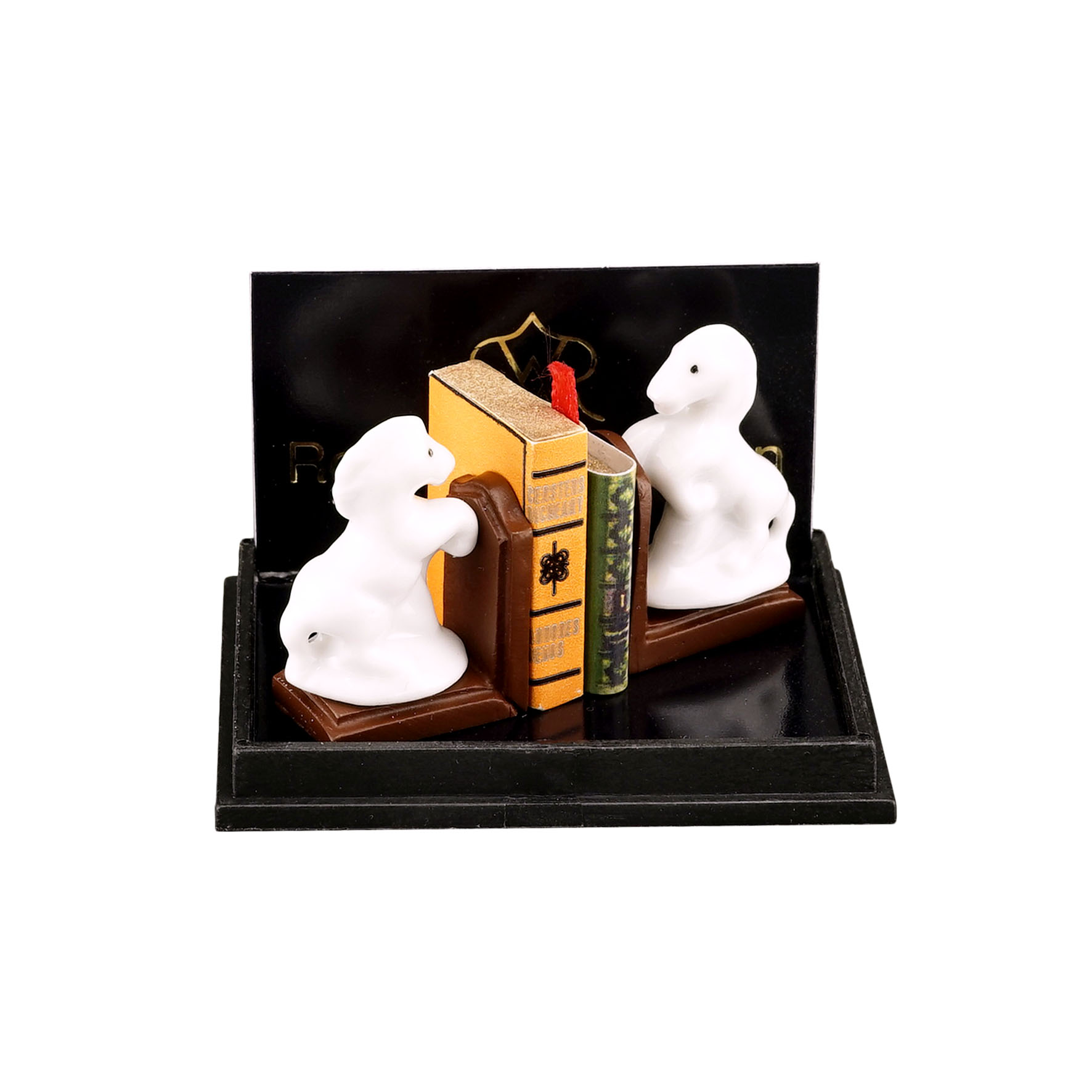 Onlineshop der Reutter Miniaturen GmbH.2 Bookends with Horse Figurines ...